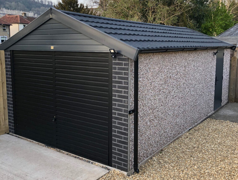 Insulating and lining a concrete garage | Lidget Compton