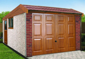 Deluxe Concrete Garages & Sheds - Lidget Compton